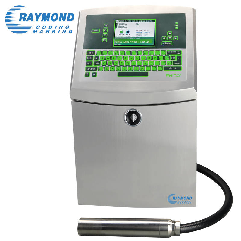 Industrial small character inkjet printer E350S from Raymond